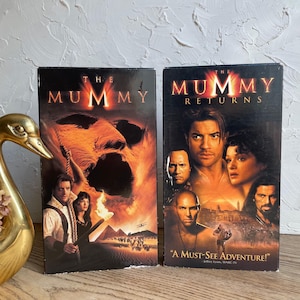 The Mummy & the Mummy Returns VHS Set Starring Brendan Fraser and ...