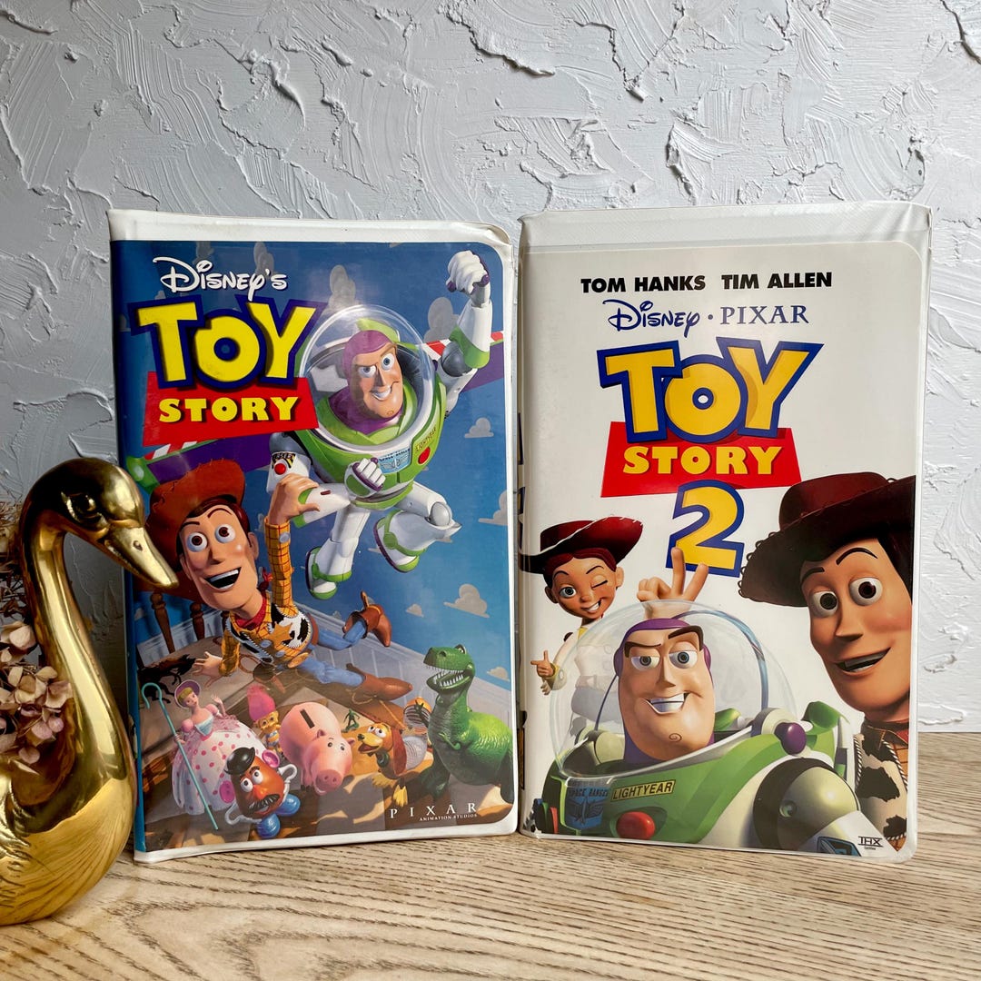 Vintage Toy Story & Toy Story 2 VHS Bundle --1990s Family/children ...