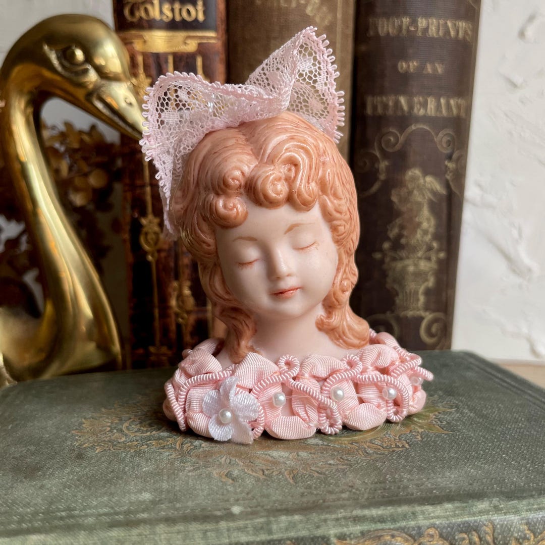 Vintage Victorian Lady Head - Little Victorian Lady Head Perfect as ...