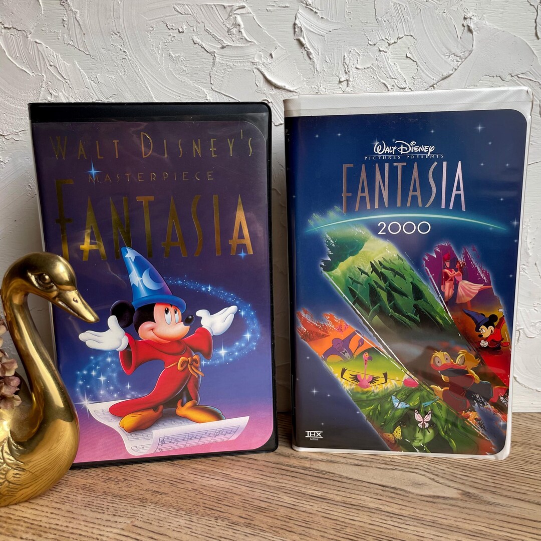 Walt Disney's Fantasia VHS Bundle: Includes the Original Fantasia ...