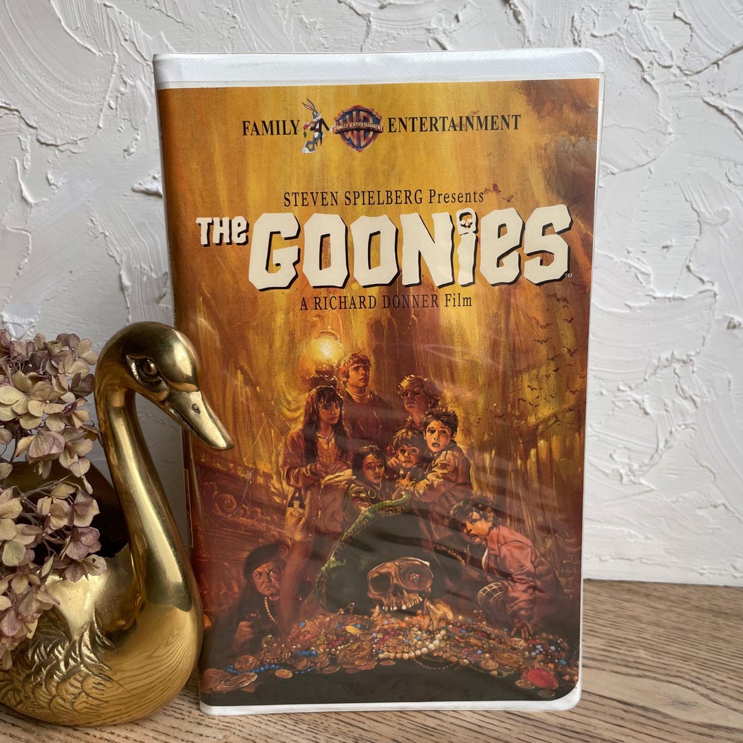 The Goonies VHS Clamshell - 1980s Beloved Classic - Etsy