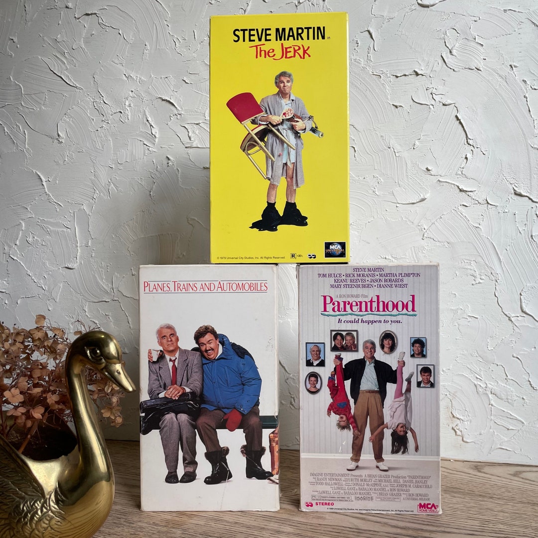 Vintage 1980s Steven Martin Comedy VHS Bundle -the Jerk -parenthood ...