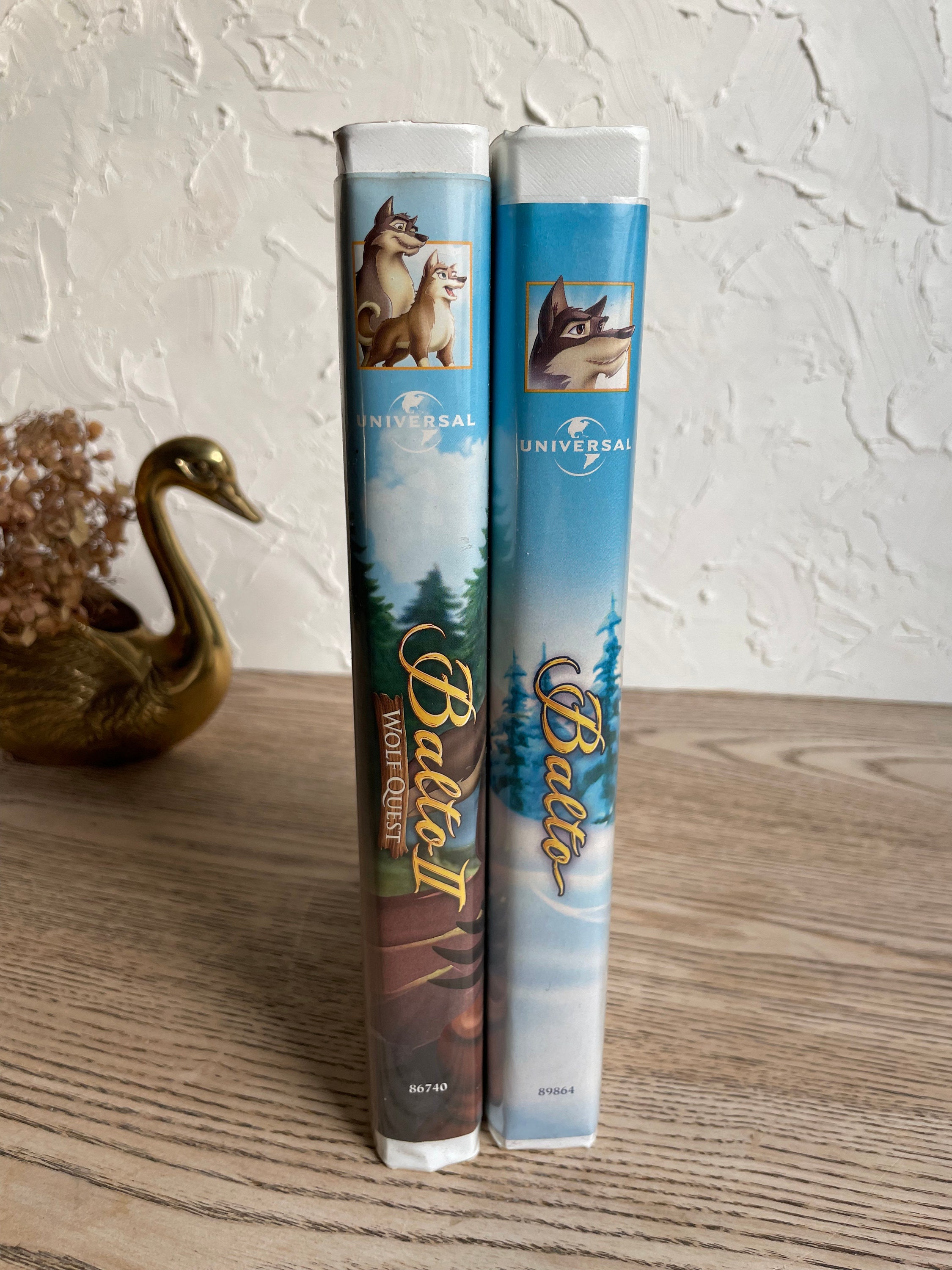 Vintage VHS Bundle Early 2000s Balto & Balto 2 Wolf Quest - Etsy