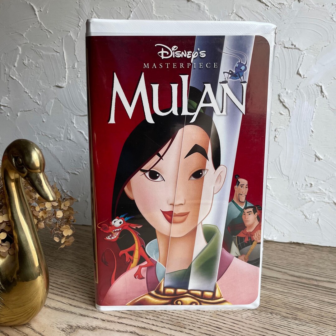 1998 Mulan Clamshell VHS Tape- Disney Classic - Etsy