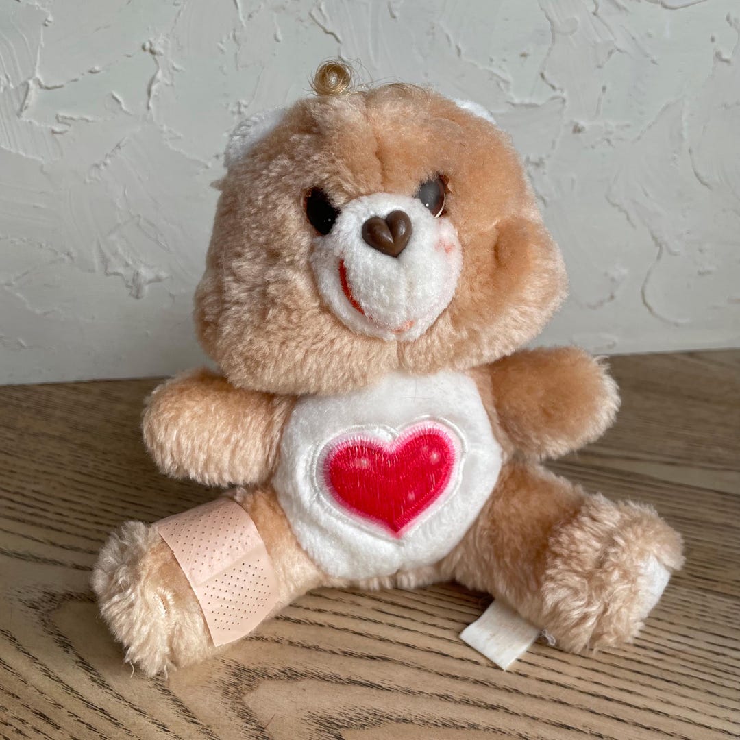 Vintage 1980s Small Kenner Tender Heart Carebear With Band-aid on Leg ...