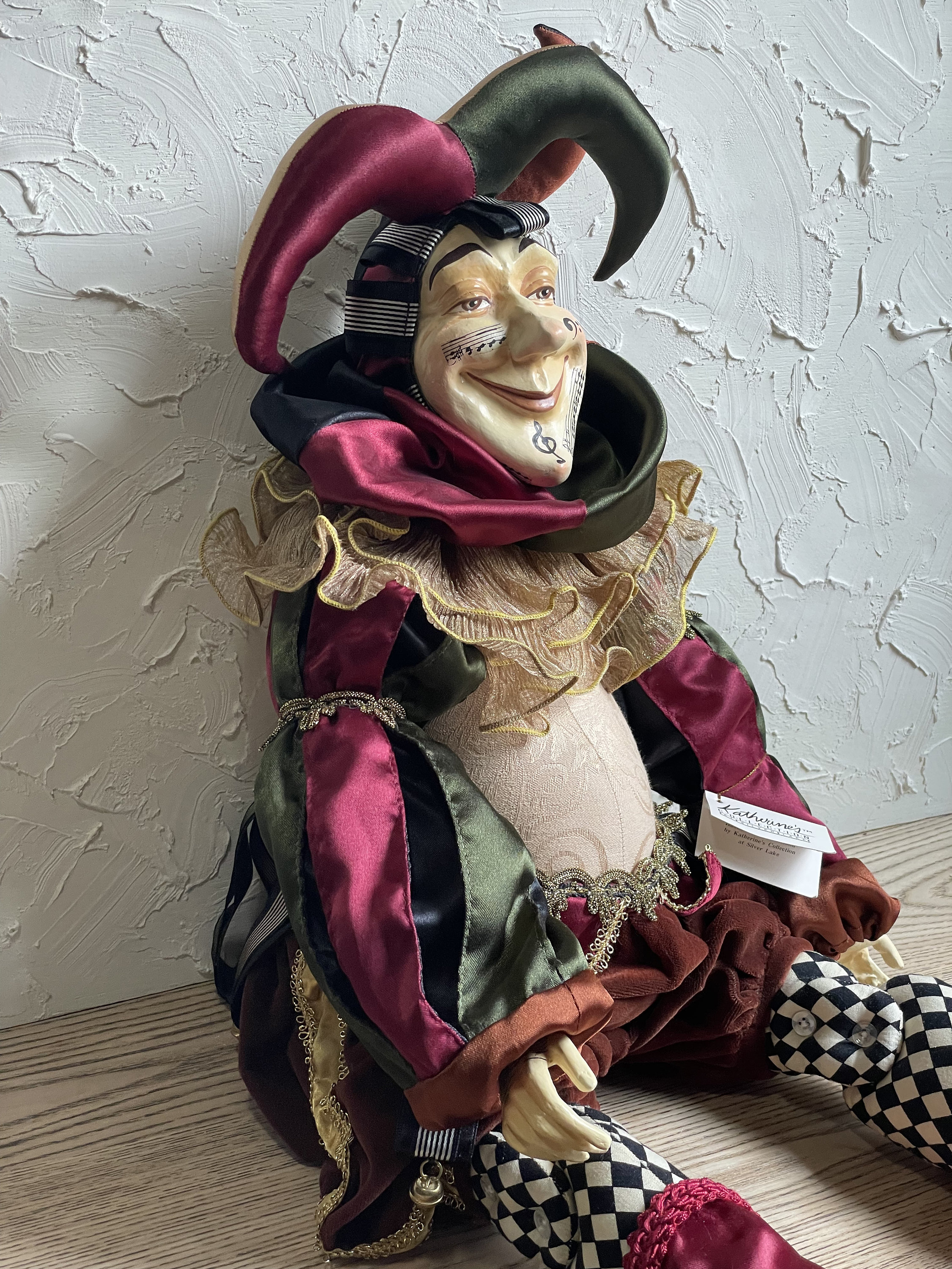 Vintage RETIRED Katherines Collection Wayne Kleski Jester 28 Tall Katherines Collection at ...