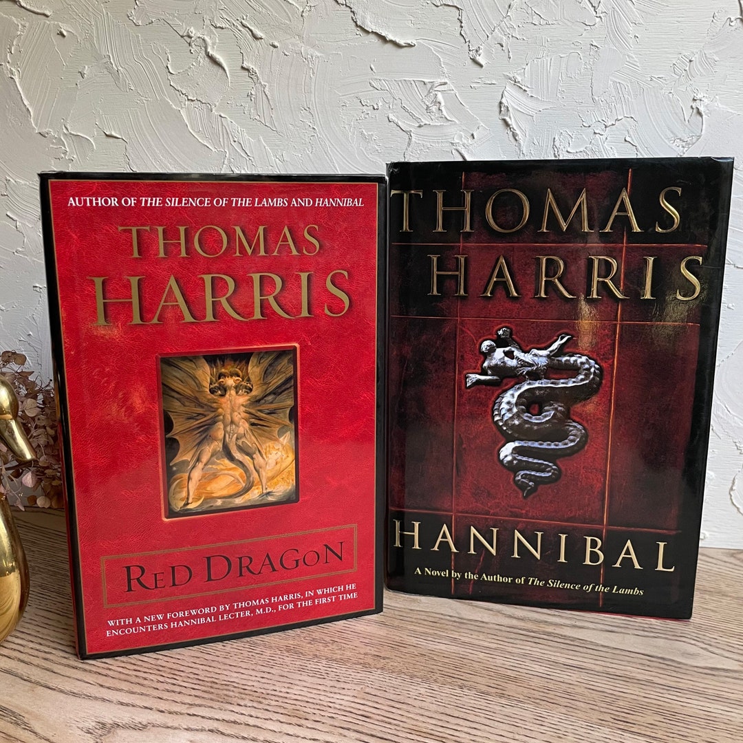 Vintage Hannibal Lecter Series Book 1 & 3 -red Dragon and Hannibal by ...