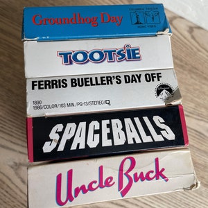 Vintage 1980s & 1990s Comedy VHS Movie Bundle Funny 80s Movies - Etsy