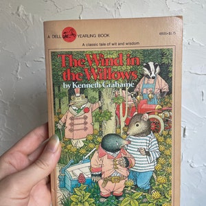 Vintage Lot of "the Wind in the Willow" Book & VHS by Kenneth Grahame ...