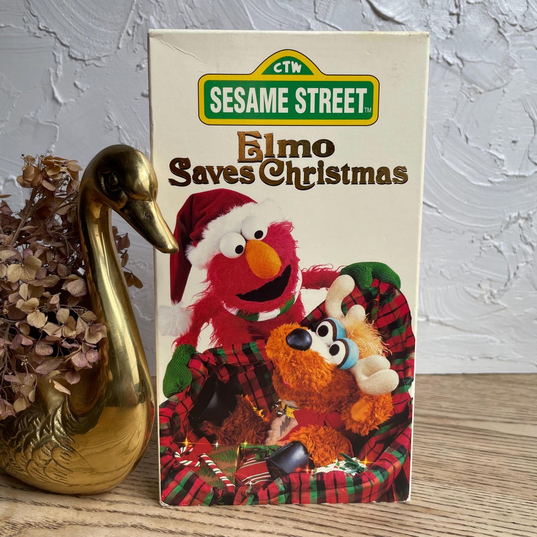 1990s Sesame Street: Elmo Save Christmas --60mins --special Guest; Maya ...