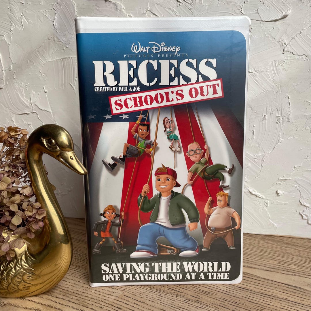 Vintage Recess: School's Out VHS Movies --nostalgic 2000s Kids Movie - Etsy