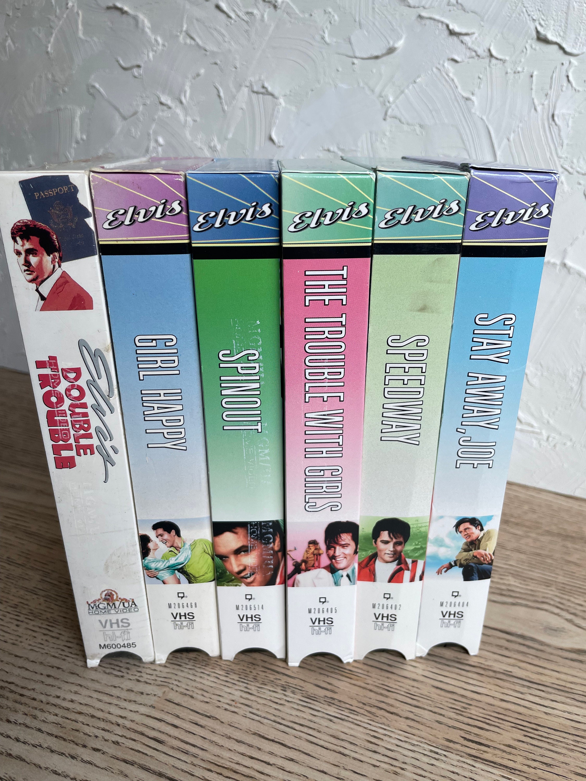 Vintage Elvis Presley VHS Bundle - 1960s Movies - Etsy