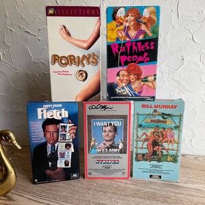1980s Comedy VHS Movie Bundle - Funny 80s Movies - Etsy