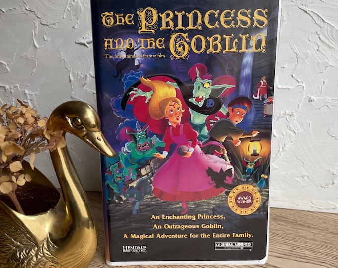 1994 the Princess and the Goblin VHS Video Children's Fantasy Film ...