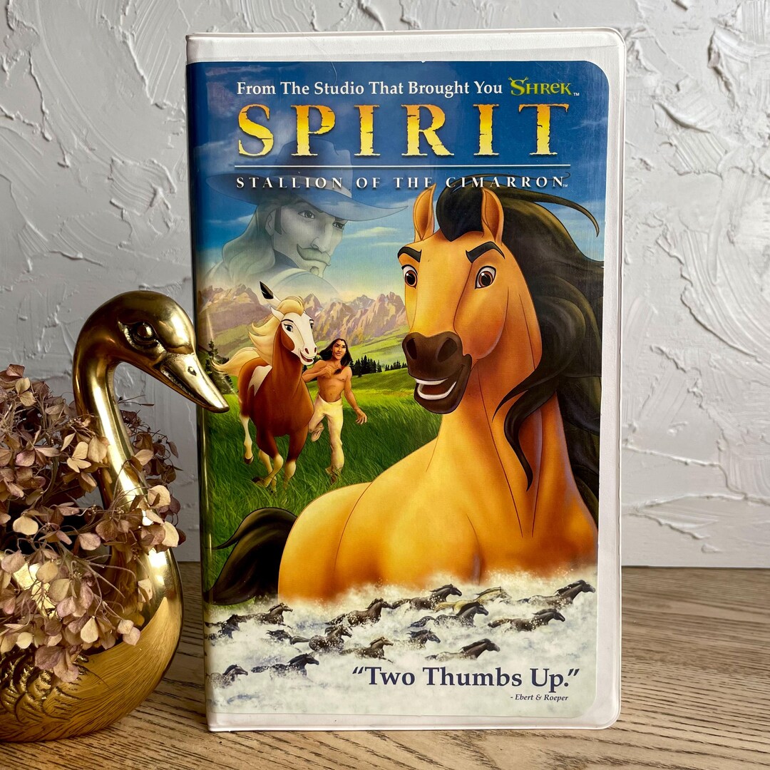 Spirit: Stallion of the Cimarron VHS Movie --animated Family/animal ...