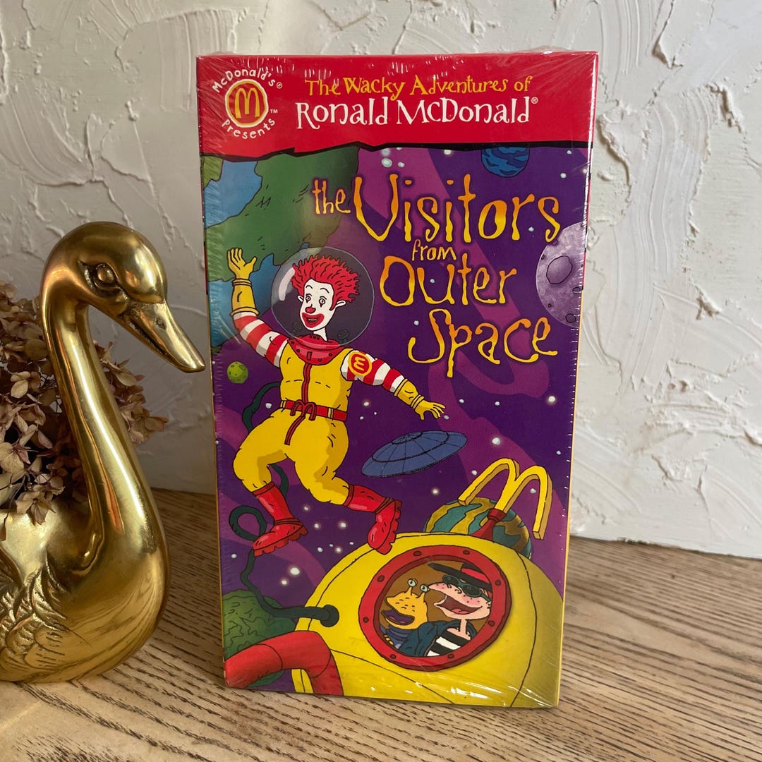 SEALED the Wacky Adventures of Ronald Mcdonald the Visitors From Outer ...