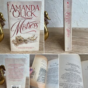 4 Vintage Historical Romance Books by Amanda Quick- Paperback Romance ...