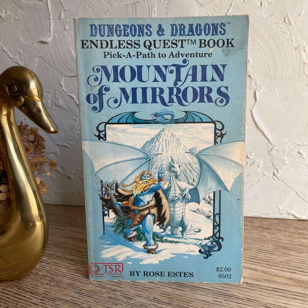 1982 Dungeons and Dragons: Mountain of Mirrors by Rose Estes -endless ...