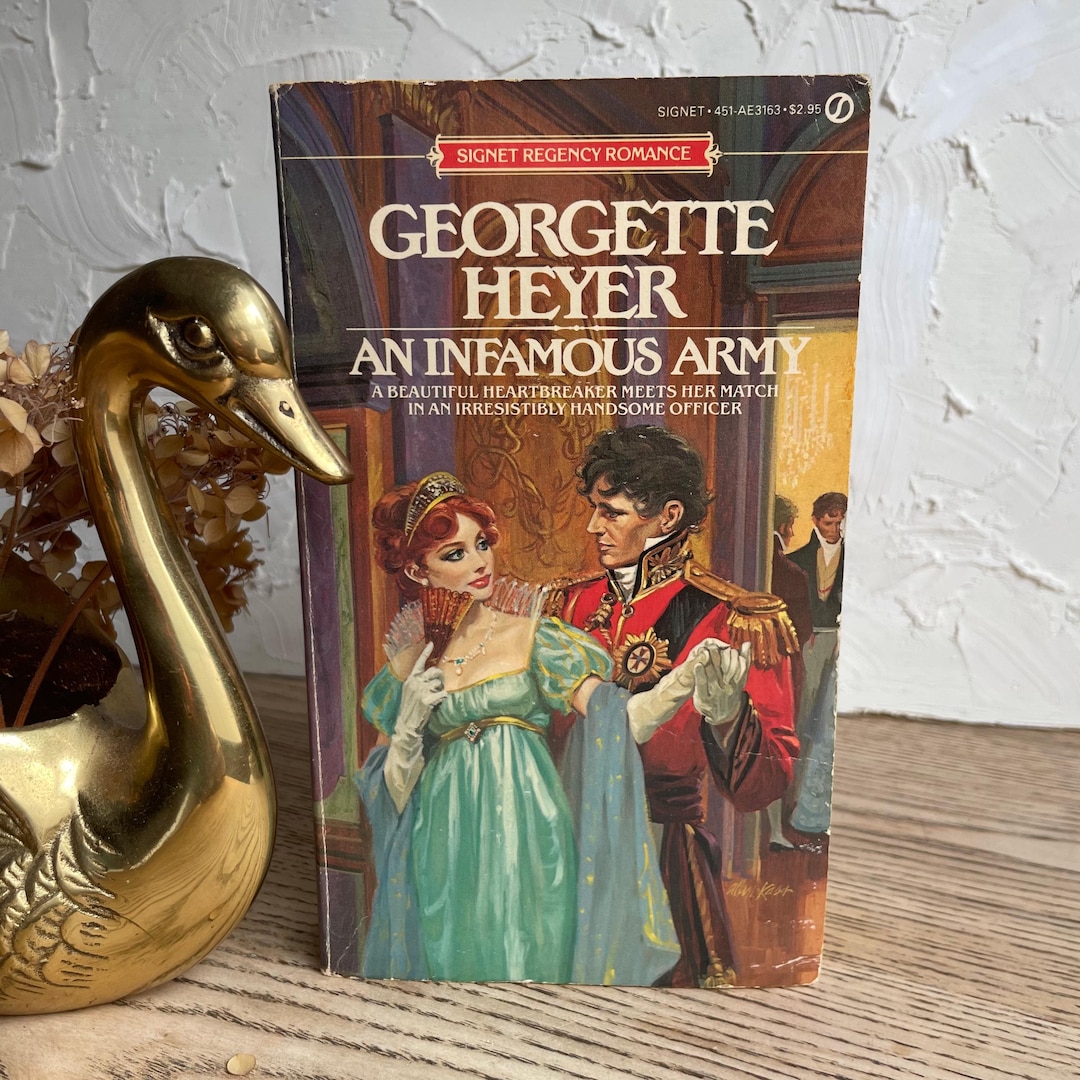Vintage an Infamous Army by Georgette Heyer signet Historical Regency ...
