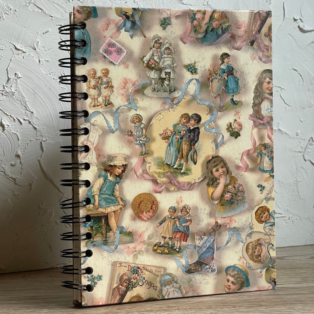 Vintage 1990s Victorian Style Notebook -not Used - Etsy