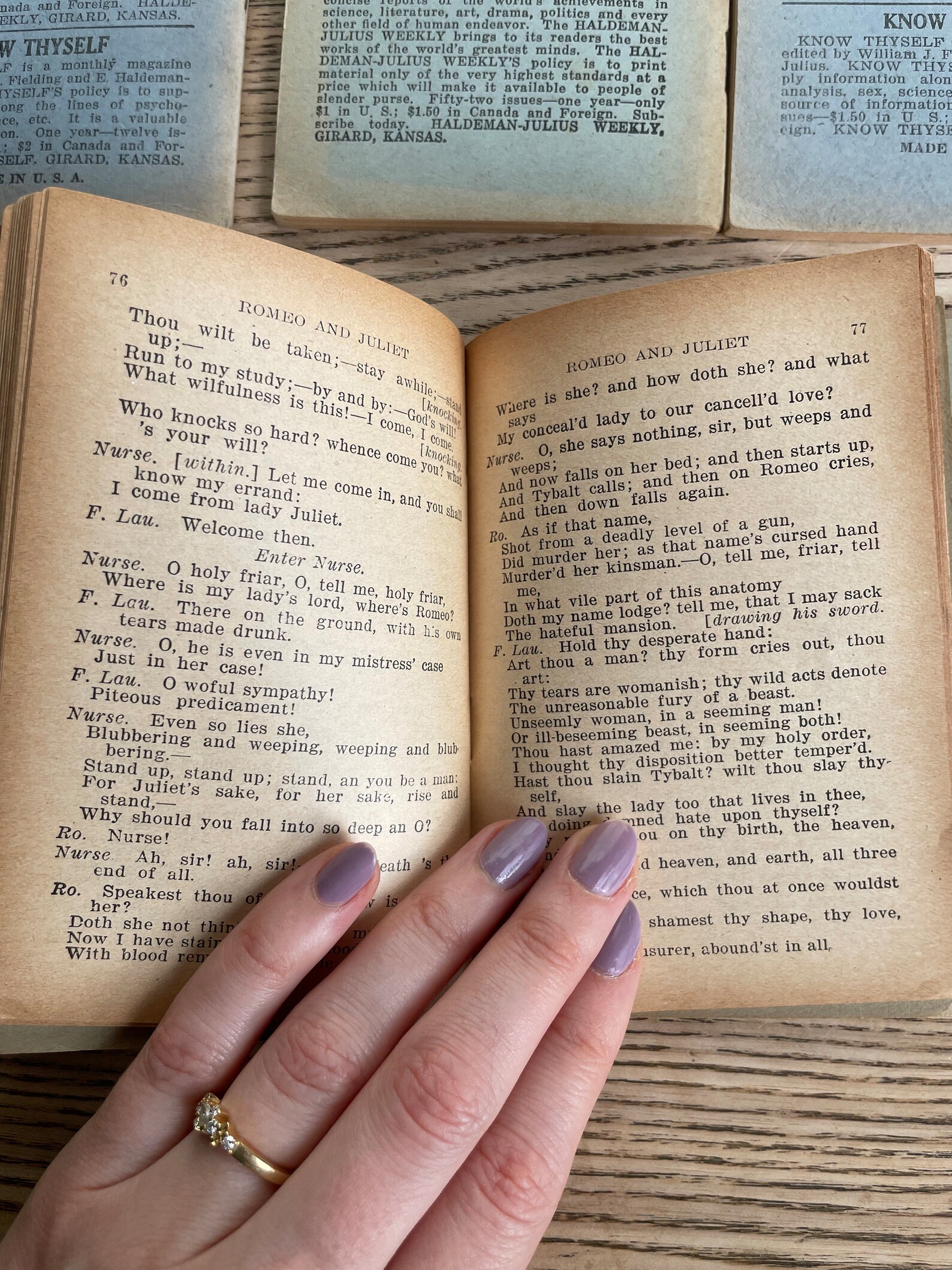 1920's William Shakespeare Miniature Pocket Books- Lot of 7 Antique ...