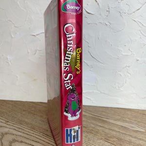 Vintage Barney's Christmas Star VHS 2002 -- Barney VHS Movie! Awesome ...