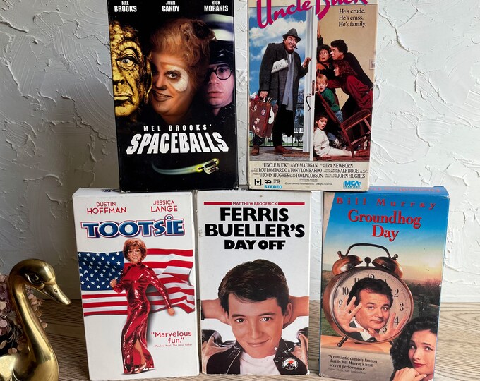 Vintage 1980s & 1990s Comedy VHS Movie Bundle - Funny 80s Movies - Etsy