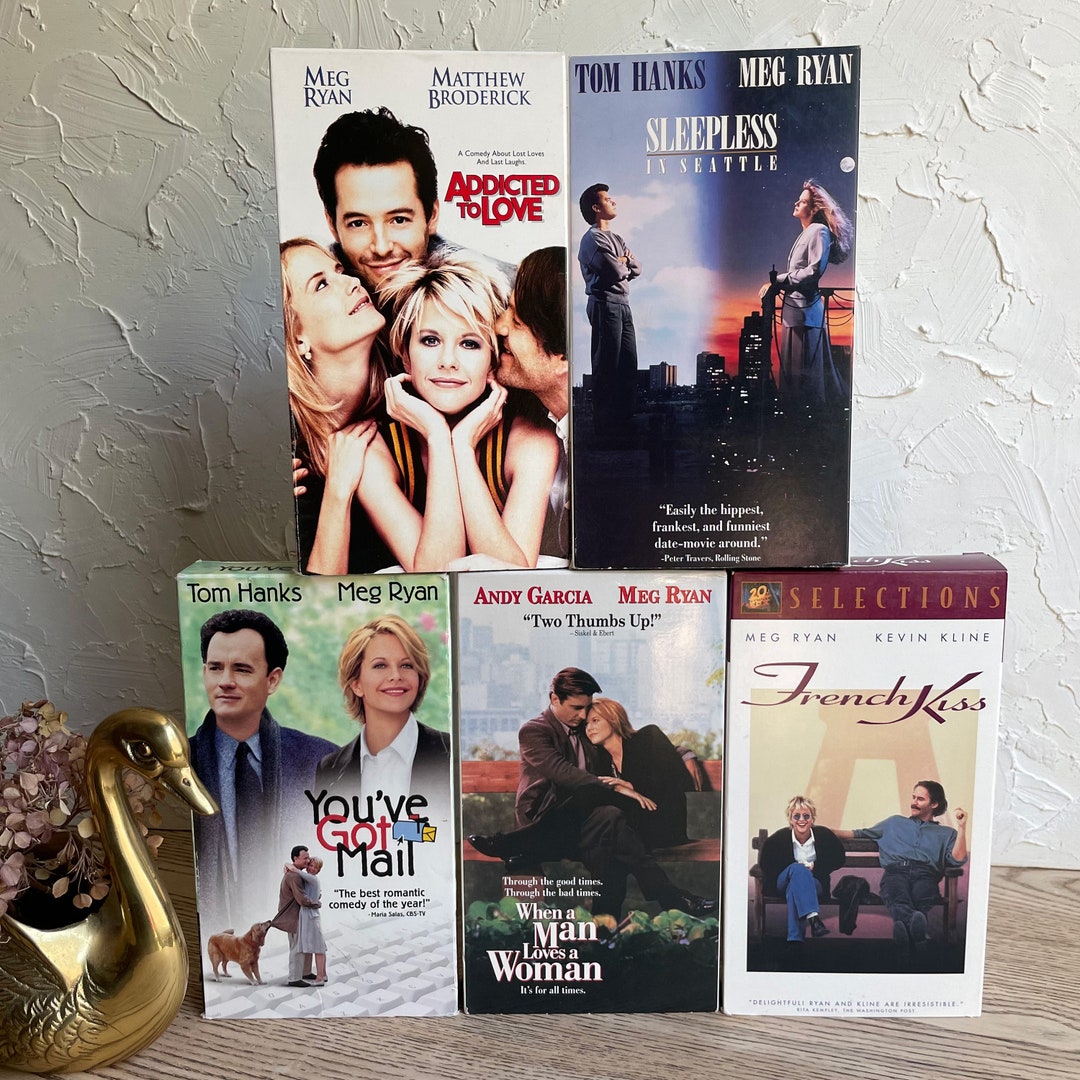 Vintage Meg Ryan VHS Bundle Romantic Comedies - Etsy