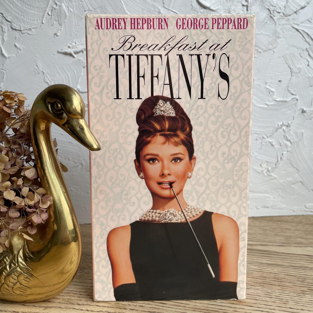 Breakfast at Tiffany's VHS-- Audrey Hepburn & George Peppard--1960s ...
