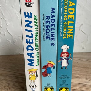 Vintage 1999 Madeline Animation VHS Collection 3 VHS - Madeline ...