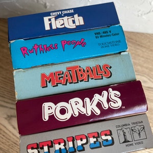 1980s Comedy VHS Movie Bundle - Funny 80s Movies - Etsy