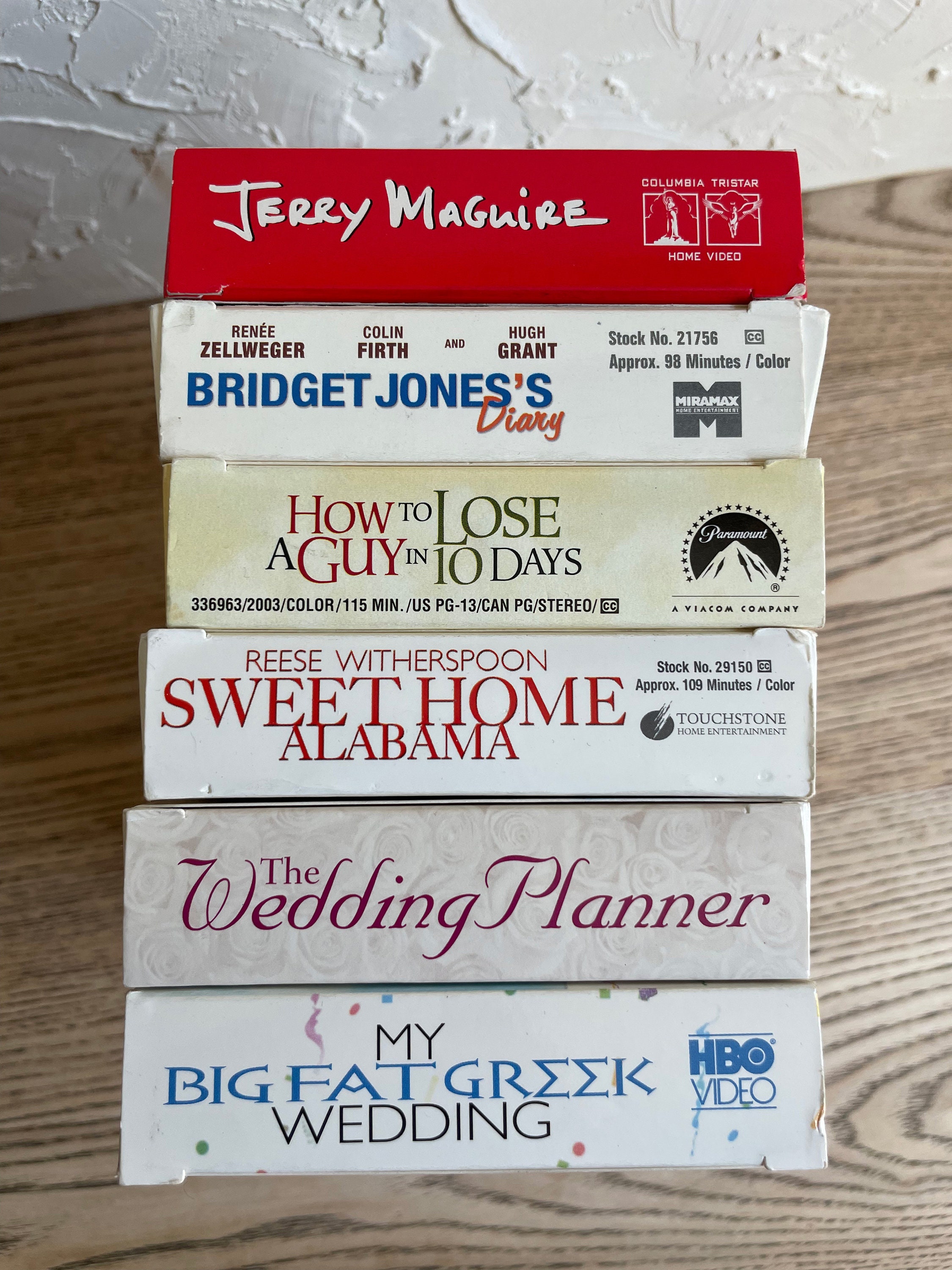 Vintage Early 2000s Rom-com VHS Movie Bundle - Romantic Comedies - Etsy
