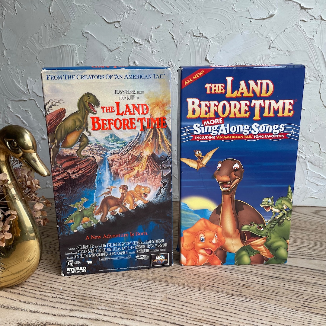 Vintage the Land Before Time & the Land Before Time; Sing Along Songs ...