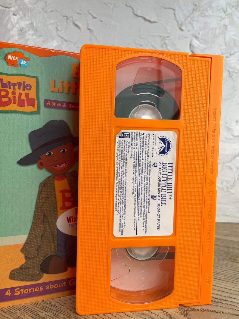 Vintage "little Bill - Big Little Bill" (VHS, 2001) --nick Jr ...