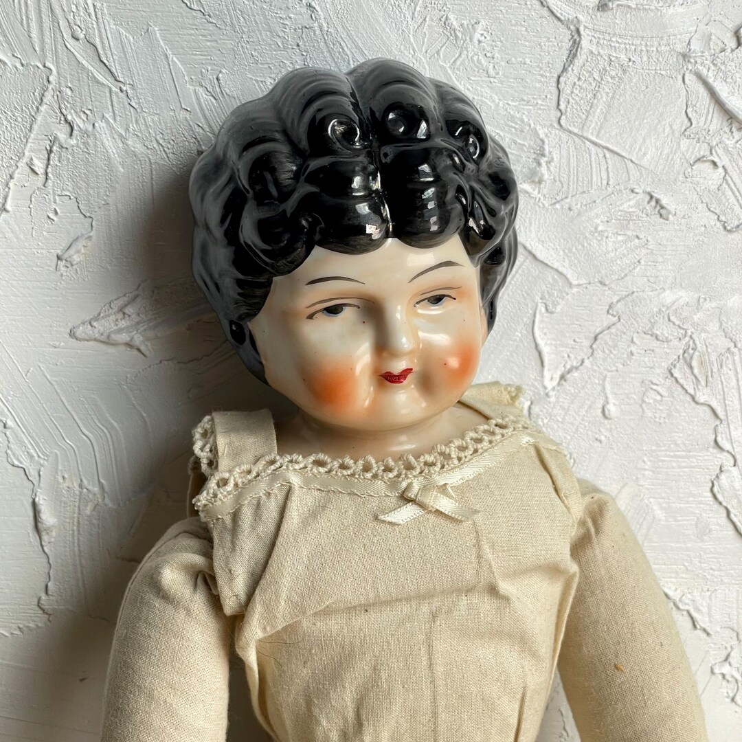 1960s Low Brow Porcelain Doll--made in Japan --filled With Saw Dust ...