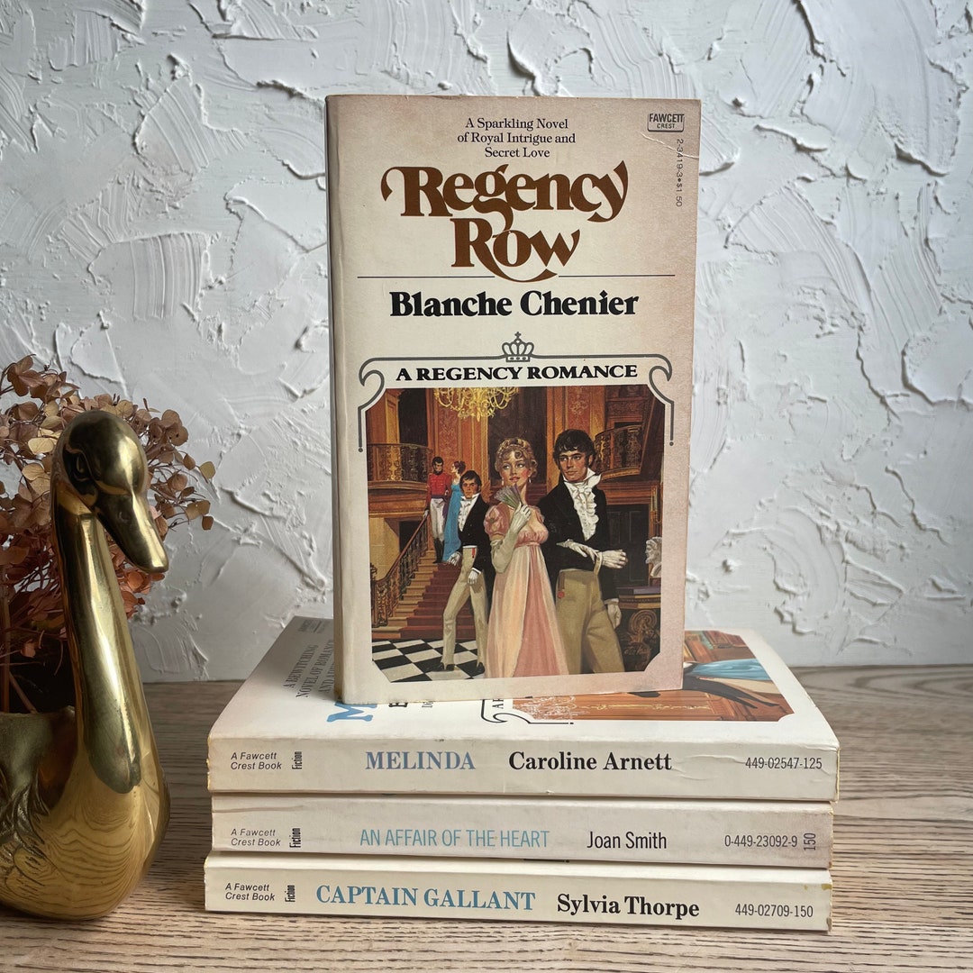 Vintage Bundle of 4 Historical Romance Novels - Mix Authors - 1970s ...