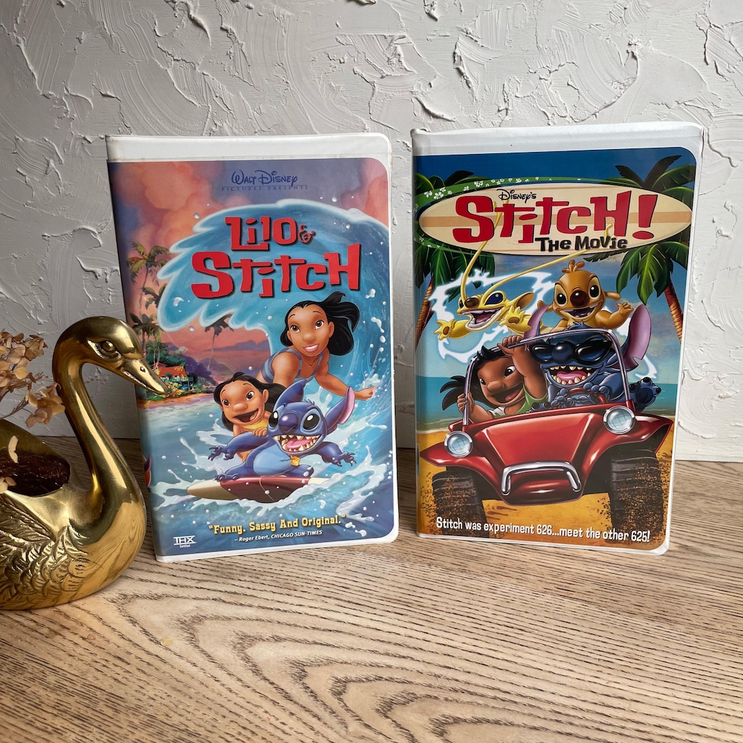Lilo and Stitch VHS Bundle of 2 - 2000s Kids Movies - Etsy