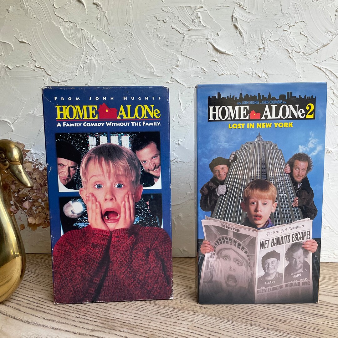Vintage Home Alone VHS Bundle macaulay Culkin 1990s Holiday Movies - Etsy