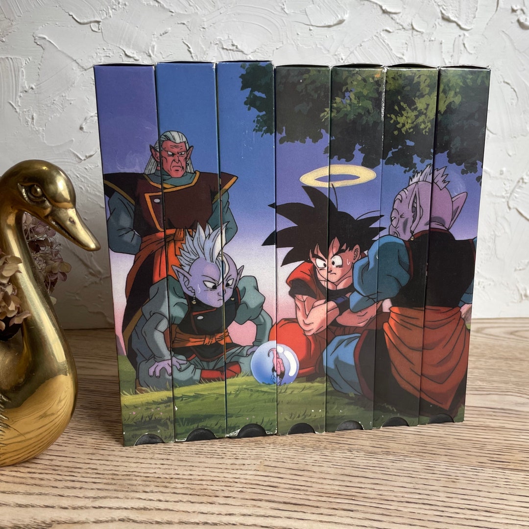 Vintage Dragon Ball Z Set of 7 VHS Tapes english Dubbed Vintage 2000 ...