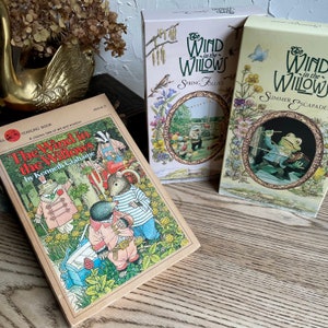 Vintage Lot of "the Wind in the Willow" Book & VHS by Kenneth Grahame ...