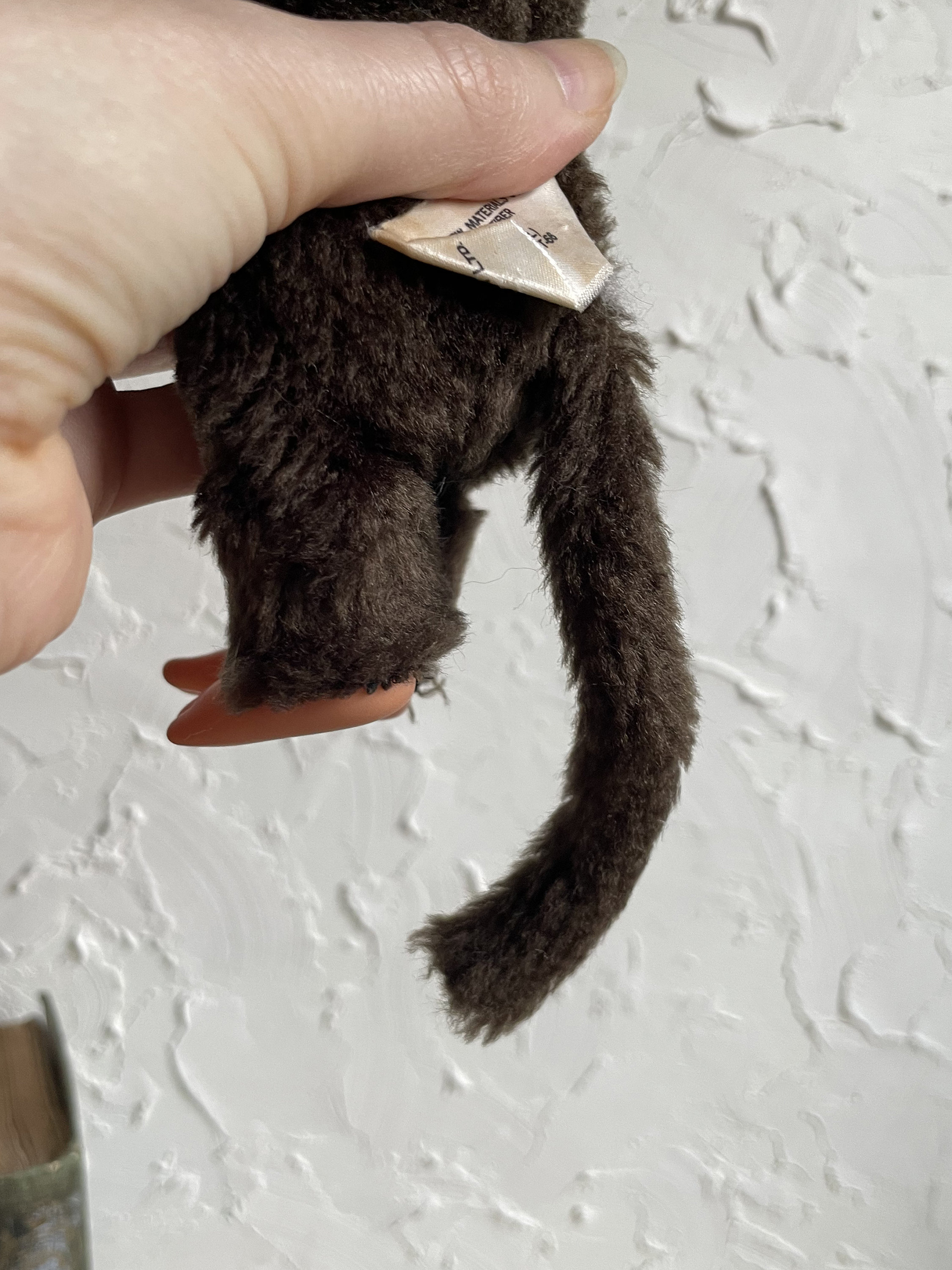 Vintage Monchhichi 1974 Rare Blue Eyes Plush Doll 8 Collectable ...