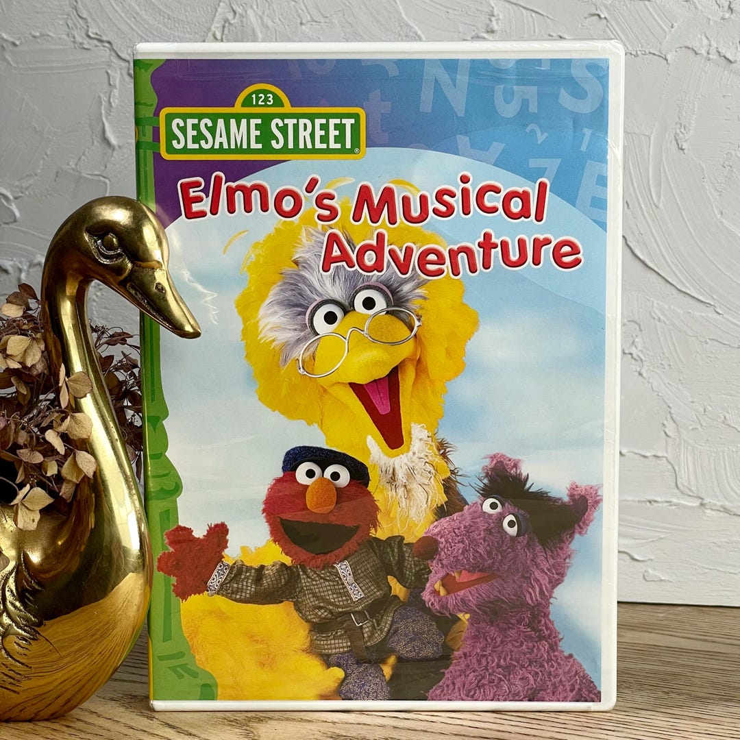 Sesame Street: Elmo's Musical Adventure DVD --kids Education Show ...