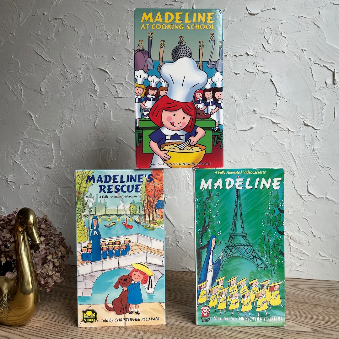 Vintage 1999 Madeline Animation VHS Collection 3 VHS - Madeline ...