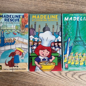 Vintage 1999 Madeline Animation VHS Collection 3 VHS - Madeline ...