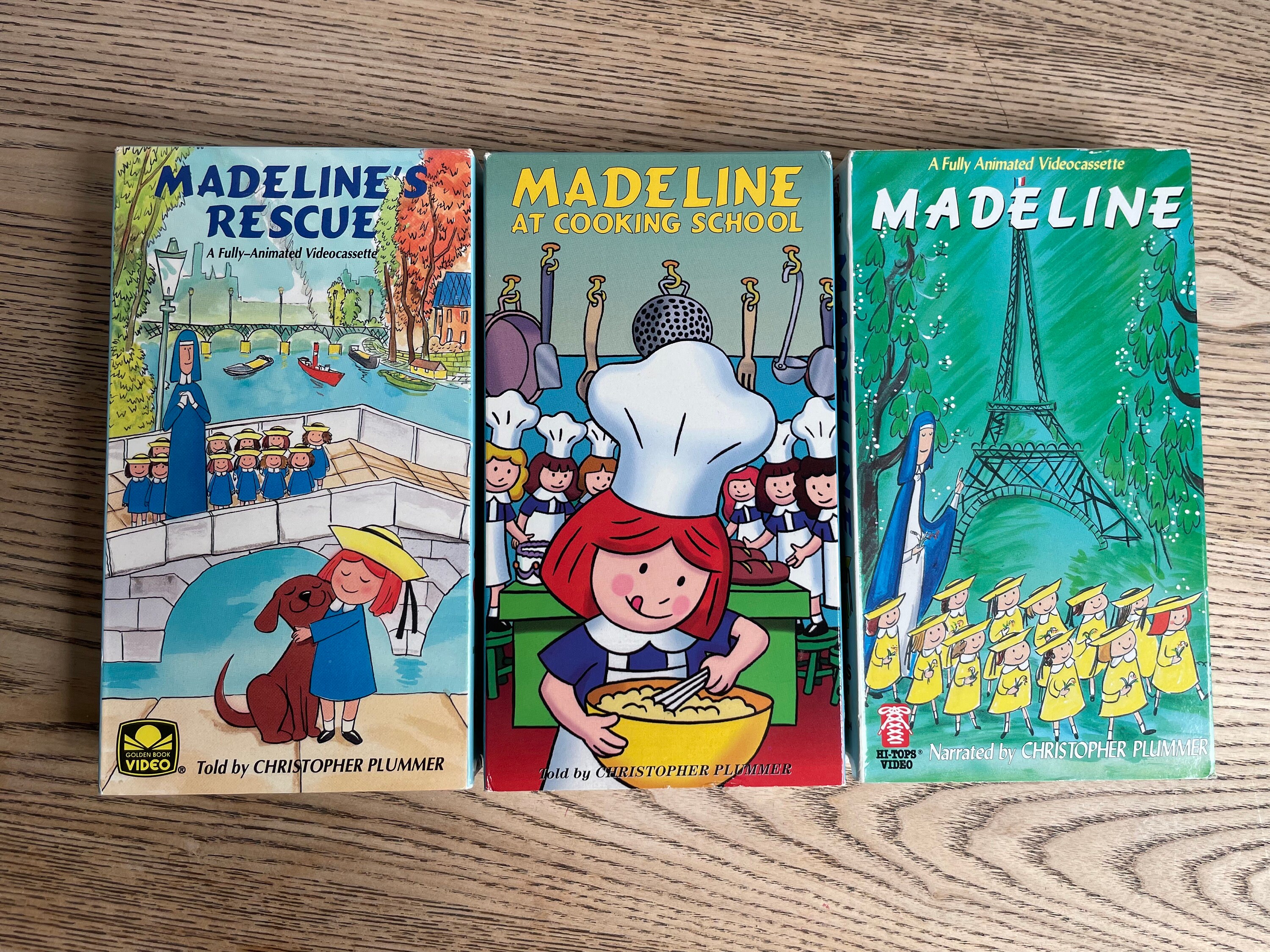 Vintage 1999 Madeline Animation VHS Collection 3 VHS Madeline Madeline ...