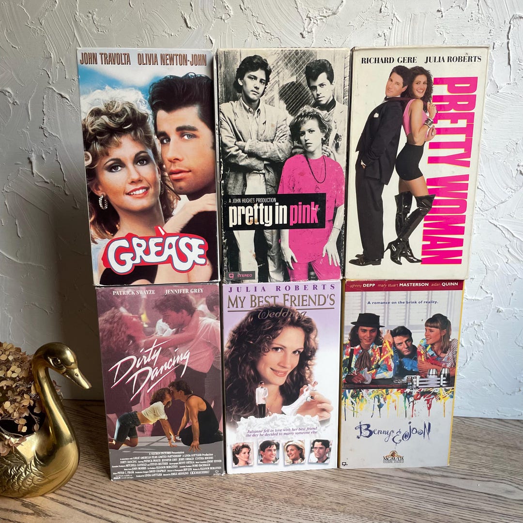 Vintage 1980s & 1990s Romance VHS Movie Bundle - Romantic Movies - Etsy