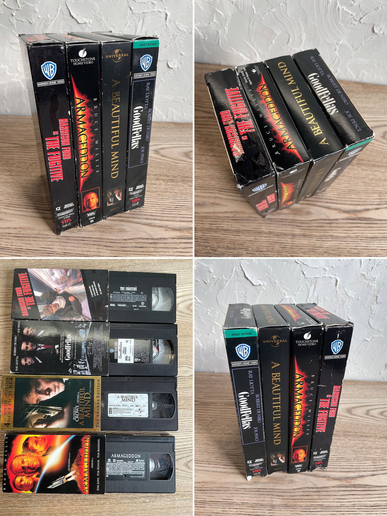Vintage VHS Lot of 12 Cult Classic Action Movies good Fellas - Etsy