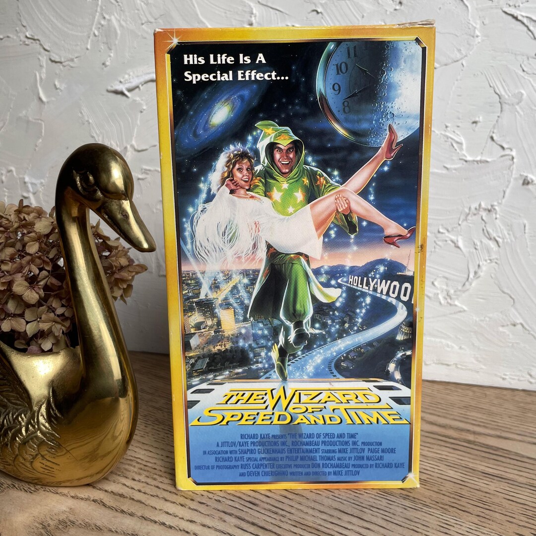 1980s "the Wizard of Speed and Time"vhs --satirical Comedy Fantasy - Etsy