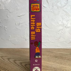 Vintage "little Bill - Big Little Bill" (VHS, 2001) --nick Jr ...