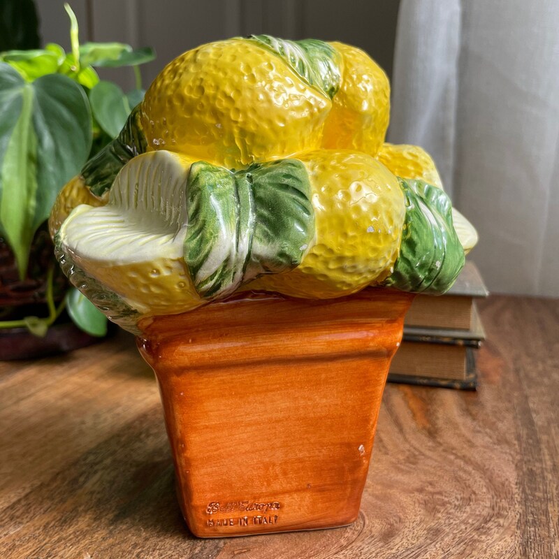 Italian Pottery Lemons - Etsy